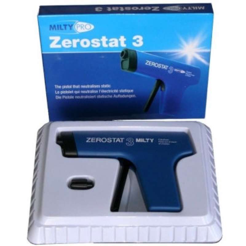 Promo Zerostat 3 Milty Anti-static Gun Blue ( Cleaning Static For Audio ...