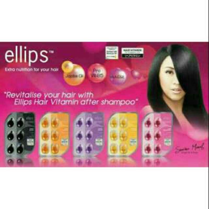 Promo Ellips Hair Vitamin Rambut / Hair Vitamin Pro Kreatin Complex Isi ...