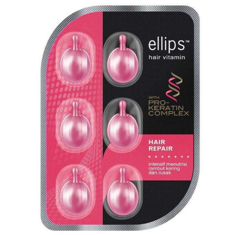 Promo Ellips Hair Vitamin Rambut / Hair Vitamin Pro Kreatin Complex Isi ...