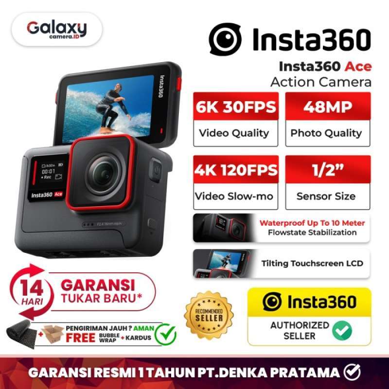 Jual Insta360 Ace Pro 8k Action Camera Insta 360 Acepro Garansi Resmi ...