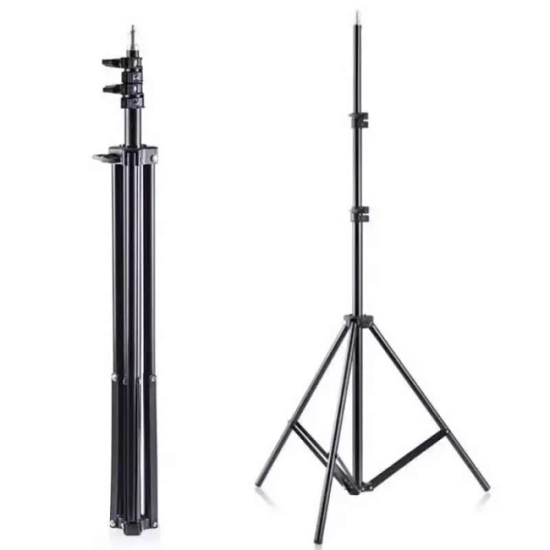Jual Light Stand Tripod 2.1 Meter For Handphone / Ringlight Di Seller ...