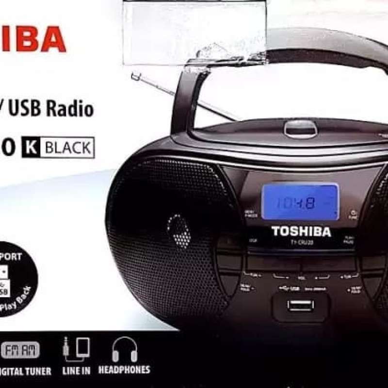Jual Toshiba Mini Compo Ty-cru20 / Cru 20 - Radio Cd Usb Di Seller ...