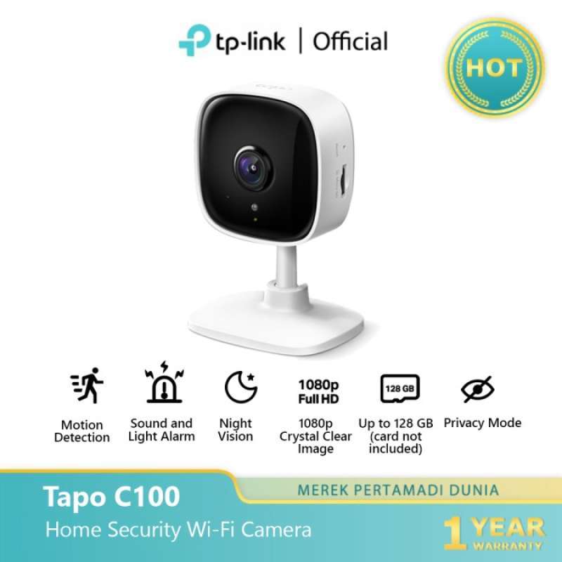 Jual Tp-link Tapo C200/c100/c310 Cctv Ip Camera Wi-fi Kamera Up To ...