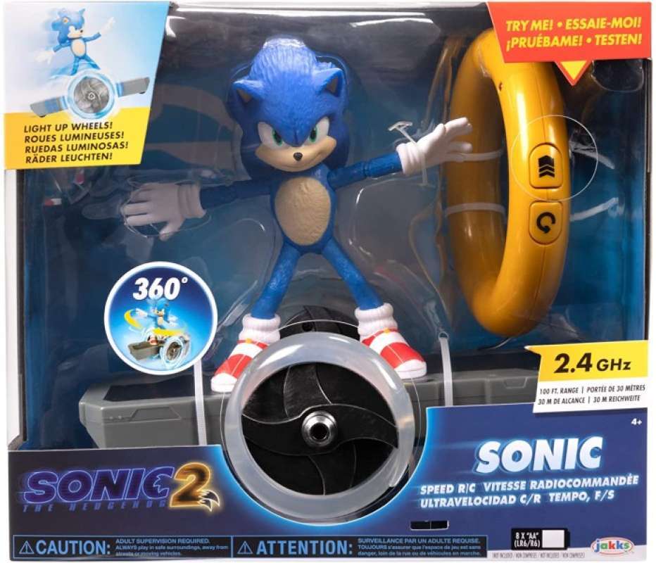 Jual Sonic The Hedgehog Sonic 2 Movie - Sonic Speed Rc Vehicle Di ...