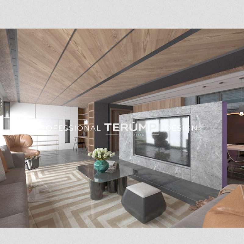 Jual Jasa 3d Ruang Tamu Living Desain Interior, 2d Rumah Lengkap ...