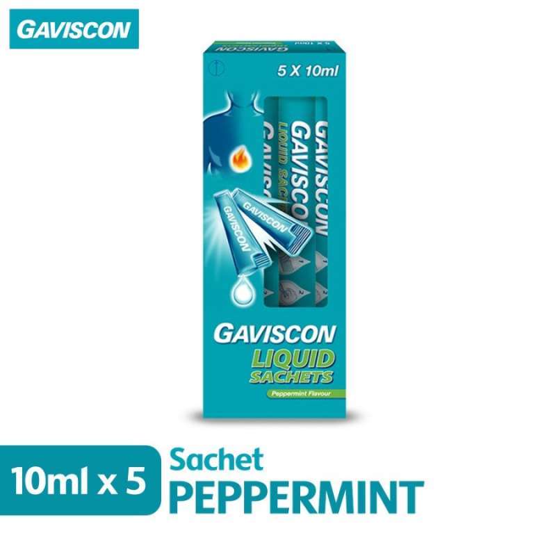 Jual Gaviscon Peppermint Liquid Sachets Di Seller Wellness & Co ...
