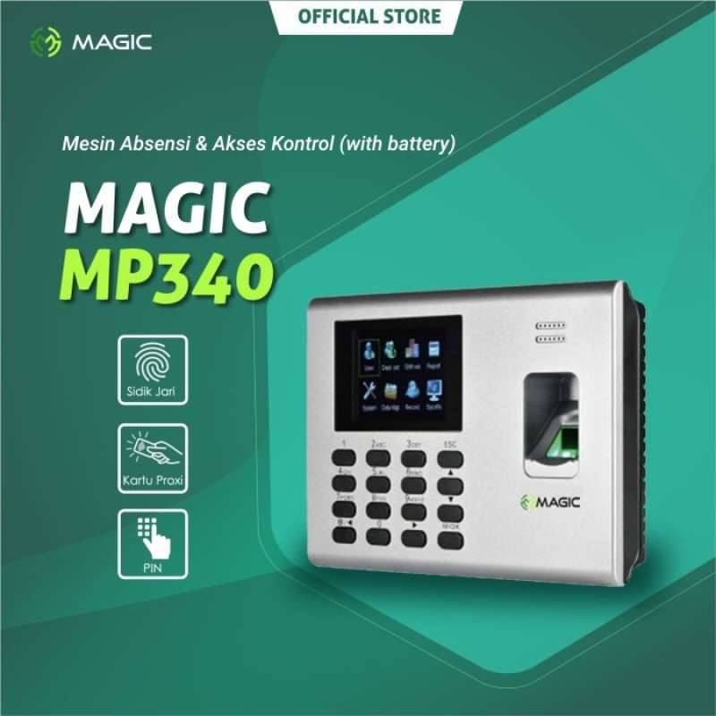 Promo Mesin Absensi Fingerprint Dan Akses Pintu | Magic Mp340 Include ...