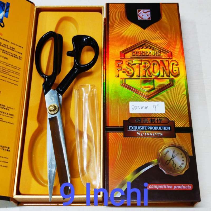 Promo Gunting Kain Kualitas Jepang Pegangan Lapisan Karet Diskon 23% Di ...