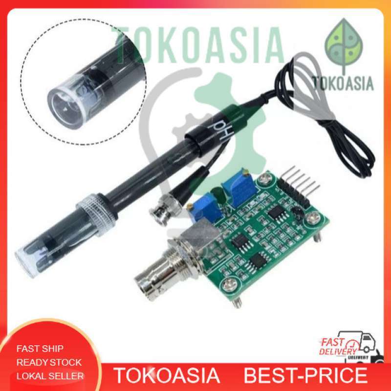 Jual Ph Sensor Electrode Probe (bnc) + Ph Value Detect Reading Module ... Jual Ph Sensor Electrode Probe (bnc) + Ph Value Detect Reading Module ...