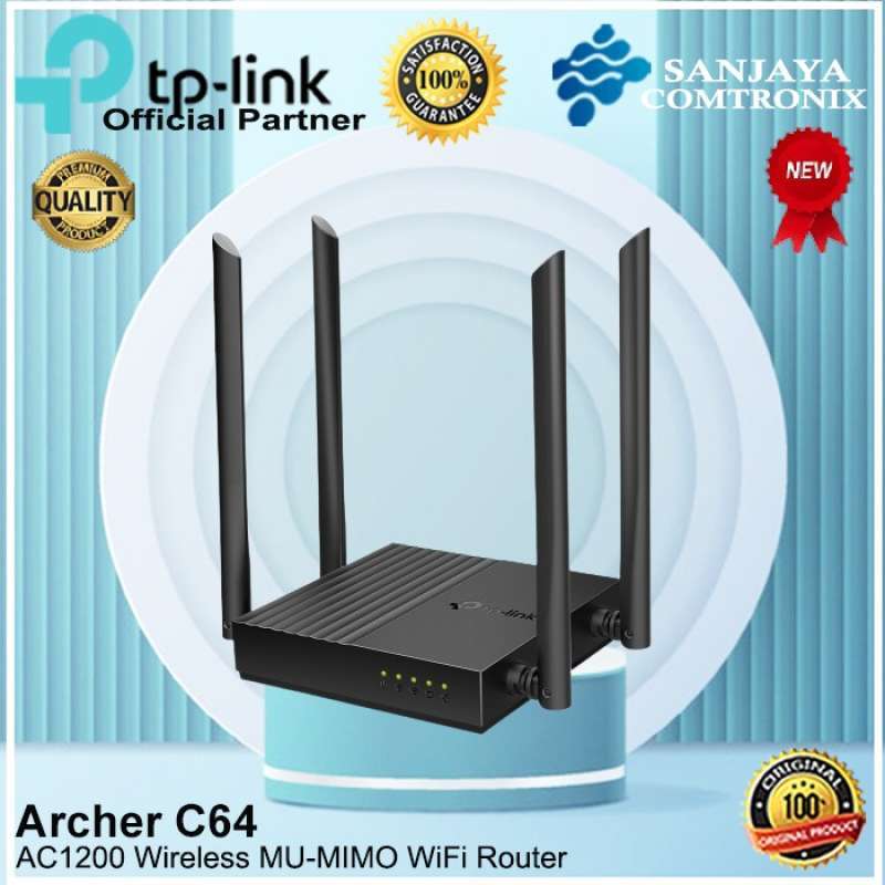 Promo Archer C64 Ac1200 Wireless Gigabit Dual-band Mu-mimo Router ... Promo Archer C64 Ac1200 Wireless Gigabit Dual-band Mu-mimo Router ...