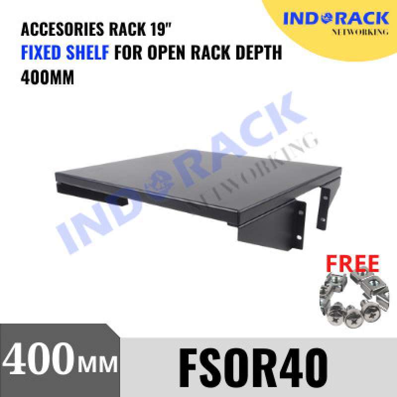 Promo Indorack Acceses Open Rack Fixed Shelf Depth 400mm Tatakan ...