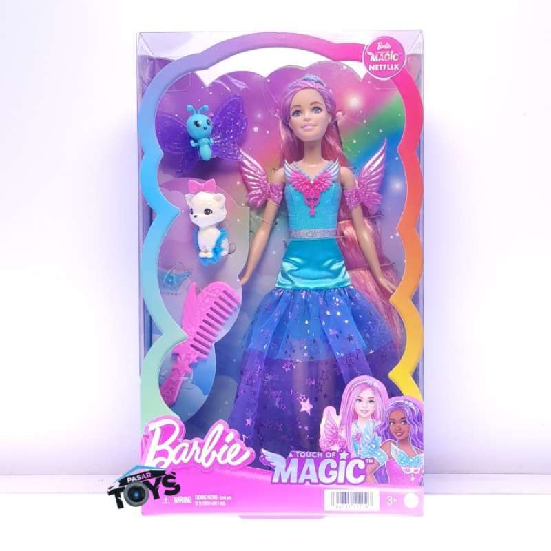 Promo Barbie A Touch Of Magic Malibu Princess Fy Doll Boneka Diskon 23% ...