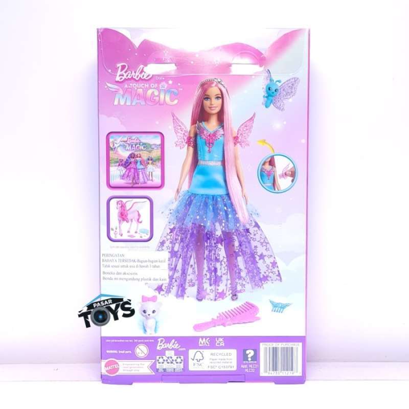Promo Barbie A Touch Of Magic Malibu Princess Fy Doll Boneka Diskon 23% ...