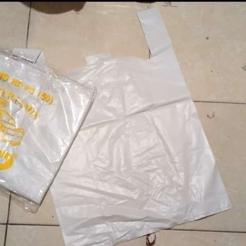 Promo Plastik Jumbo 50 Putih Susu | Kantong Tanggung | Plastik| Kresek Putih Diskon 23% Di ...