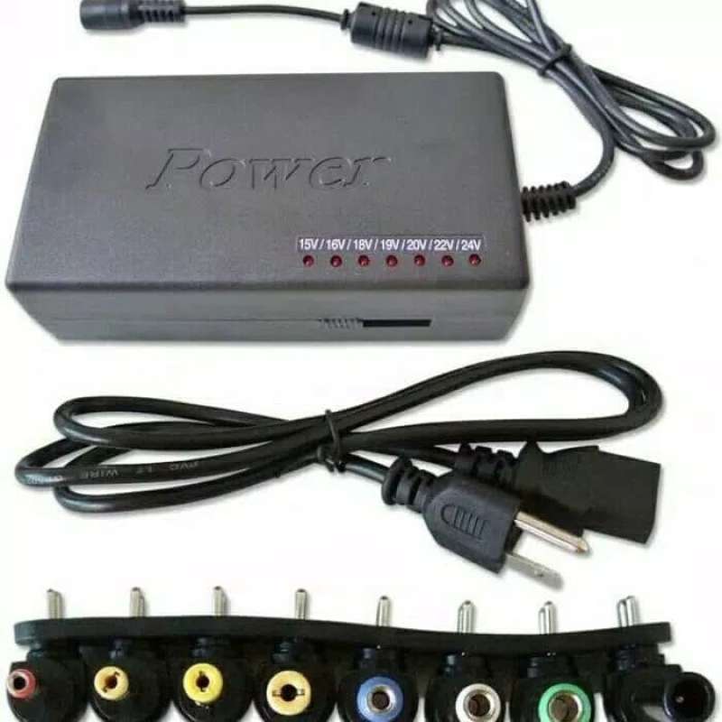 Promo 100% Produk Ori Adaptor Universal Laptop 96watt Ac Dc / Charger ...