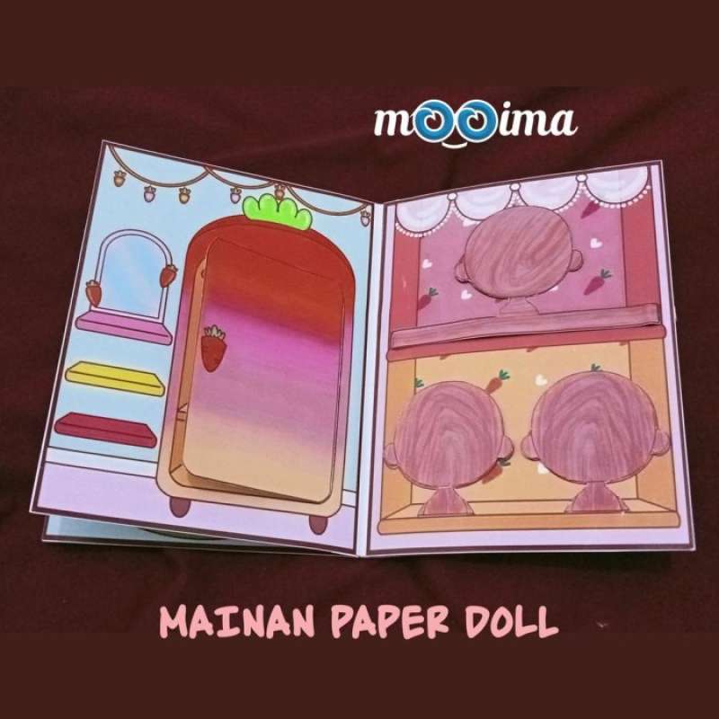 Jual Quiet Book Toca Boca / Paper Doll Toka Boka / Mainan Bepe Bpan Di ...