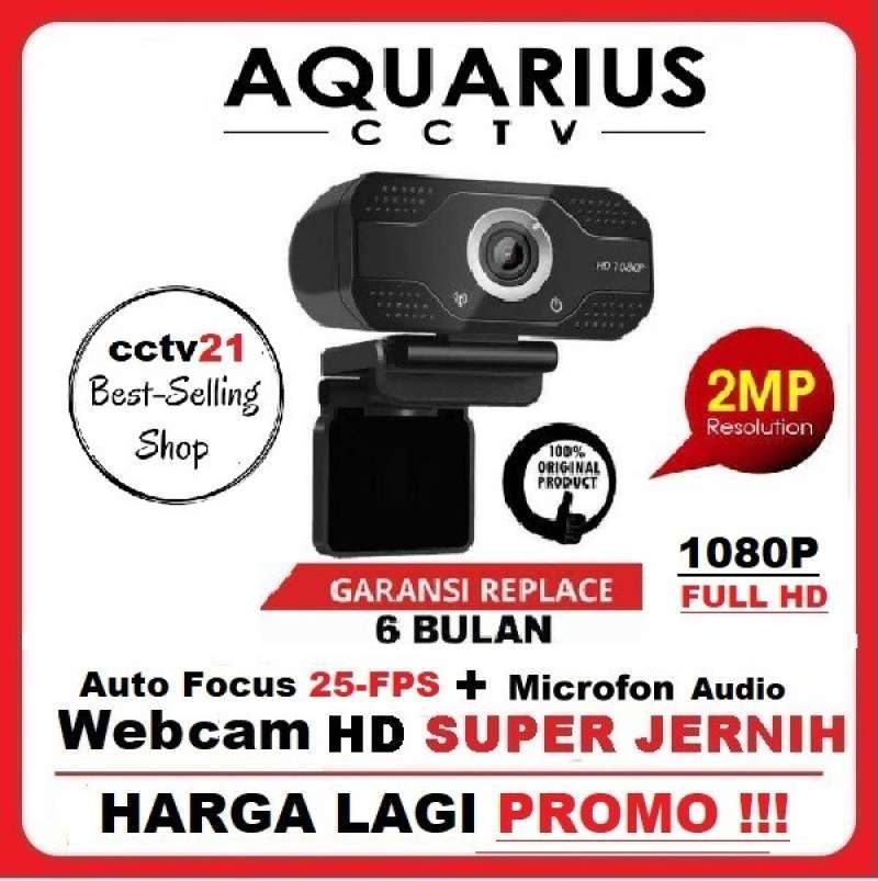 Promo 100% Produk Ori Webcam 2mp Gambar Sangat Jernih Auto Focus+mic ...