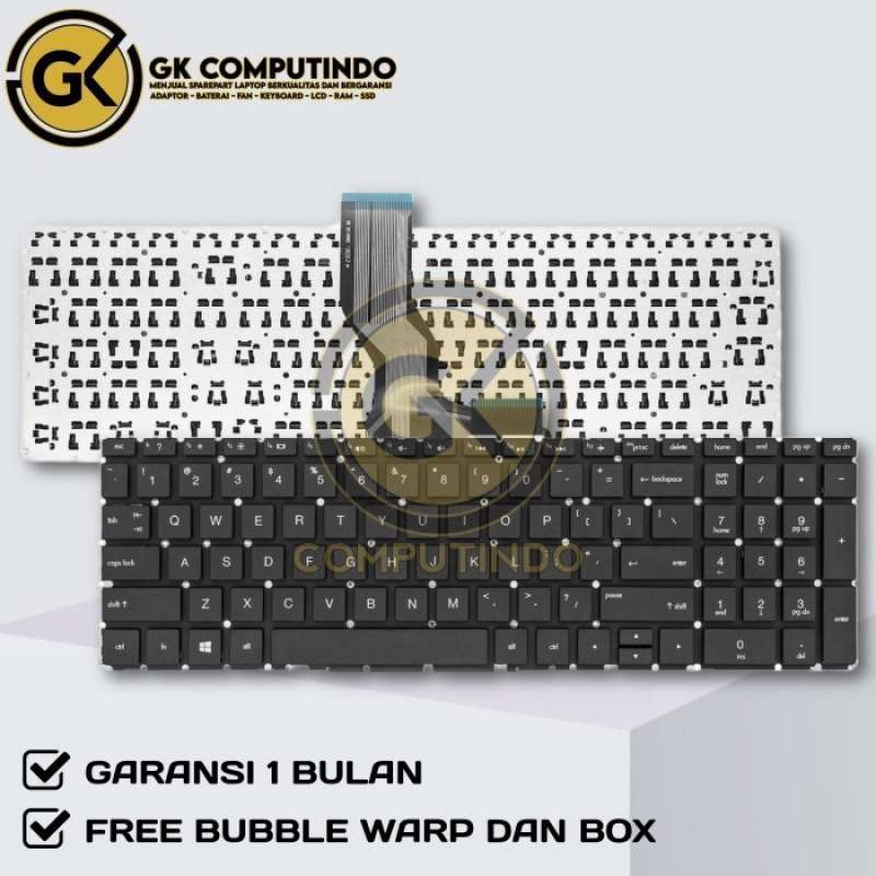 Promo 100% Produk Ori Keyboard Hp 15-cc 15-cd 15-ck 15g-br 15q-bd 15q ...