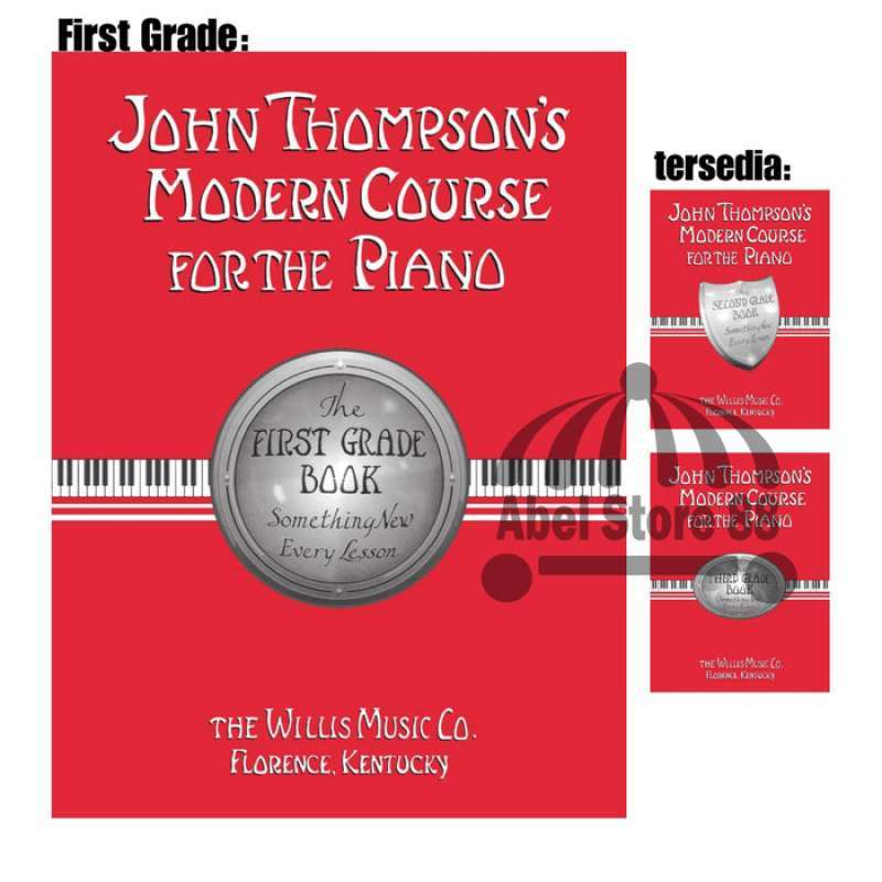 Jual John Thompson Modern Course For Piano First/second/third Grade ...