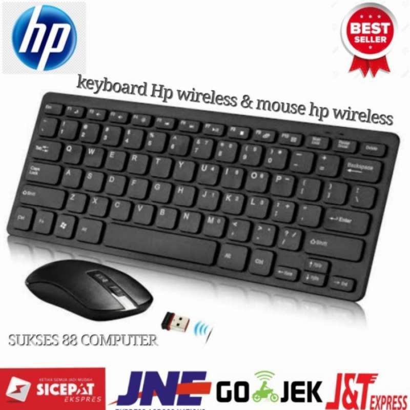 Promo 100% Produk Ori Paket Keyboard Wireless + Mouse Wireless Combo ...