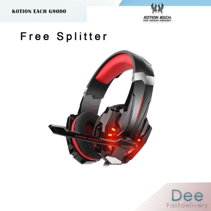 Promo 100% Produk Ori Kotion Each G9000 Gaming Headset Diskon 23% Di ...
