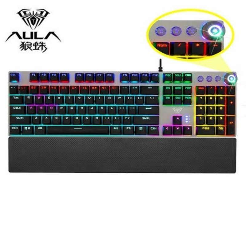 Promo 100% Produk Ori Keayboard Aula F2088 Mechanical Keyboard Gaming ...