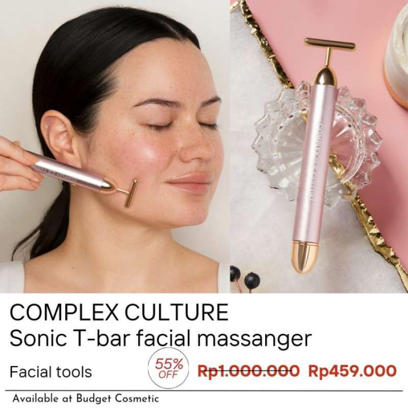 Promo Complex Culture Sonic T-bar Facial Massanger Authentic / Tools Diskon 33% Di Seller Aninda ...
