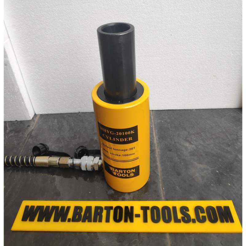 Promo 20t 100mm S Hollow Plunger Hydraulic Cylinder Silinder Hidrolik ...