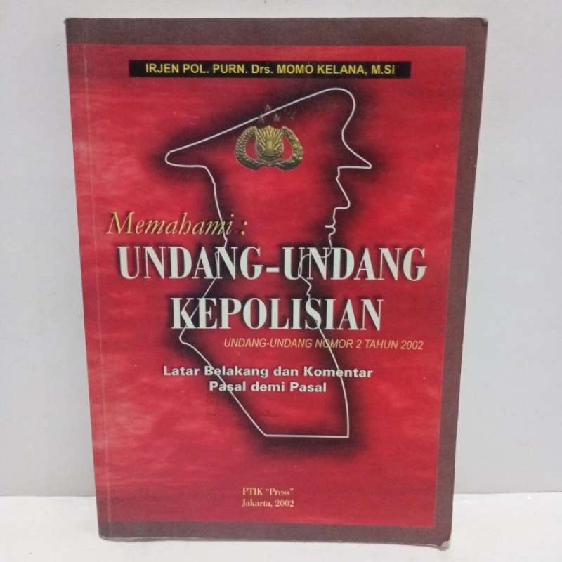 Jual Buku Original Memahami Undang - Undang Kepolisian Di Seller Noelle ...