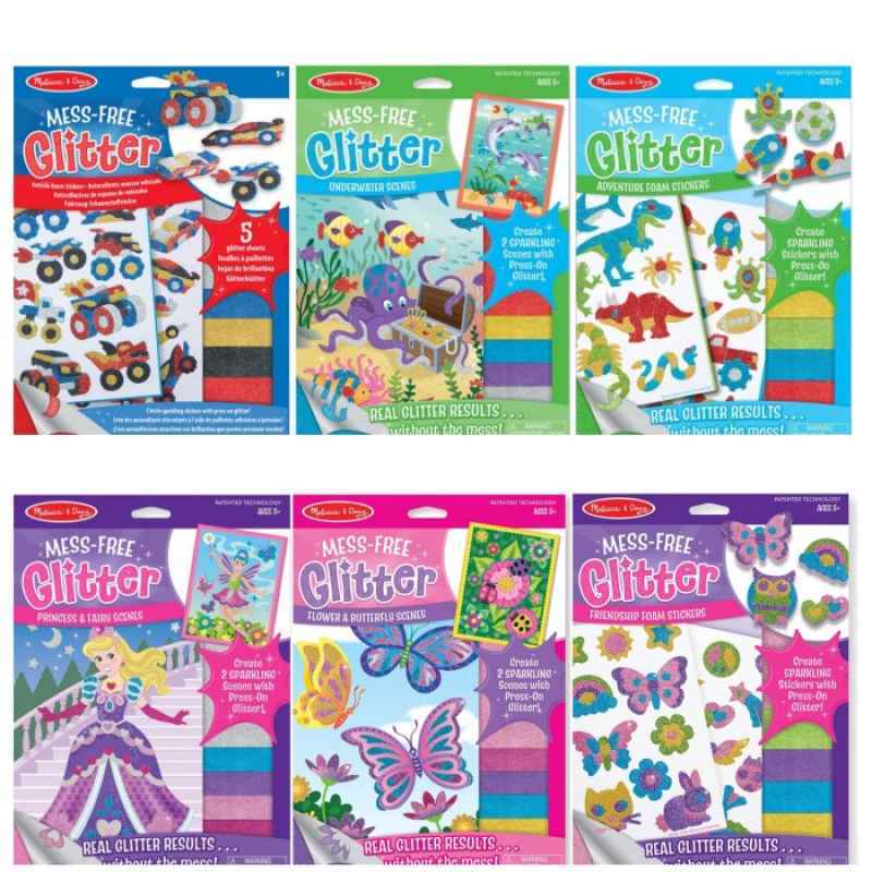 Jual Melissa & Doug Mess-free Glitter Stickers For Kids Di Seller ...