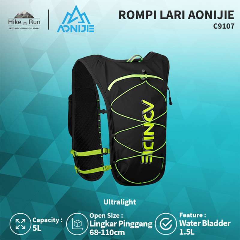 Jual Tas Lari Aonijie C9107 5l Running Vest Hydration Pack Di Seller ...