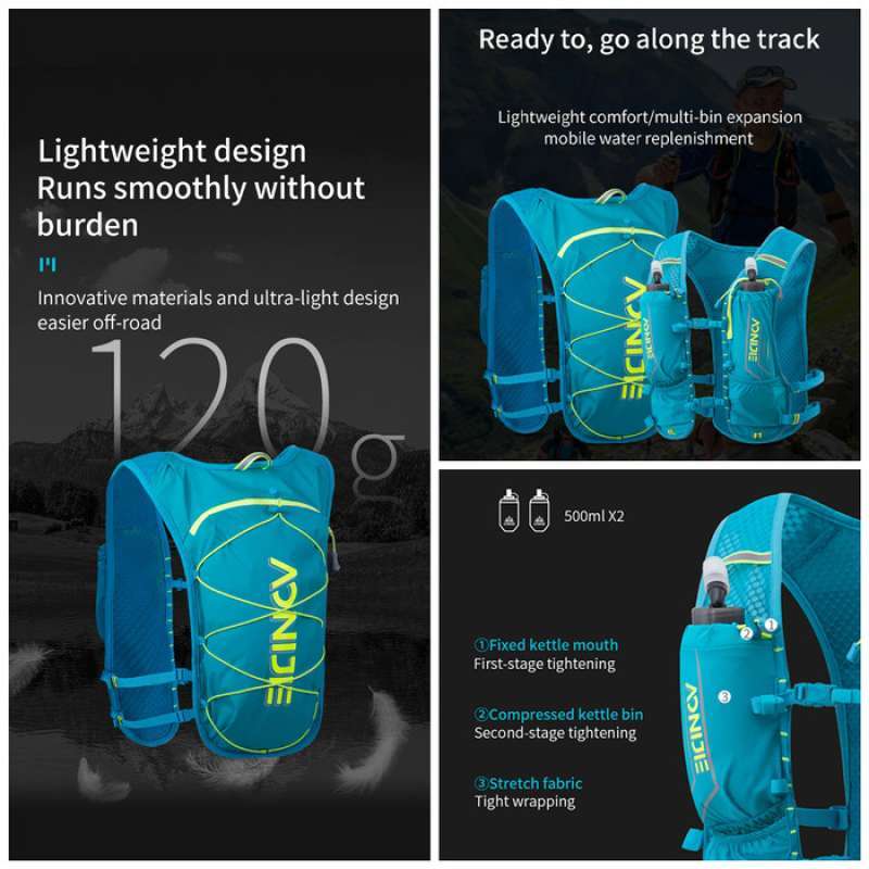 Jual Tas Lari Aonijie C9107 5l Running Vest Hydration Pack Di Seller ...