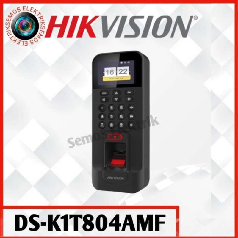 Promo Hikvision Ds-k1t804amf Fingerprint Mifare Acces Control Mesin ... Promo Hikvision Ds-k1t804amf Fingerprint Mifare Acces Control Mesin ...