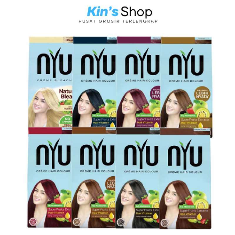 Promo Nyu Creme Hair Colour 30ml - Bleaching Diskon 9% Di Seller Kin's ...