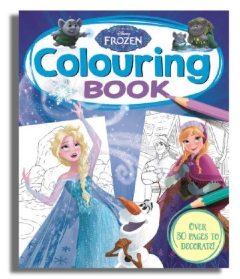 Jual Colouring Book Disney Frozen Di Seller Owl Store - Cengkareng ...