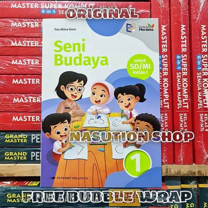 Jual Buku Seni Budaya Untuk Kelas 1 Sd Erlangga Kurikulum Merdeka Terbaru Di Seller Noelle ...