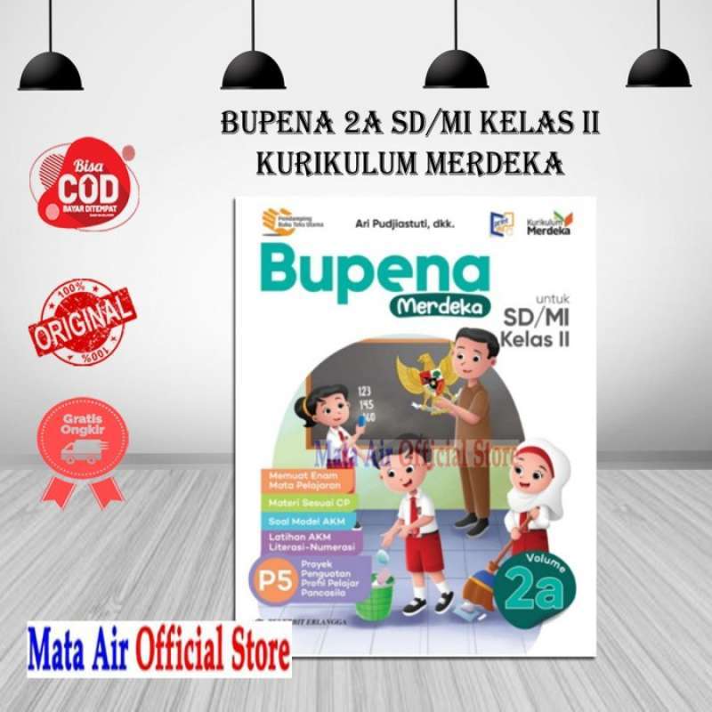 Jual Original Bupena 2a 2b 2c 2d Sd/mi Kelas Ii Kurikulum Merdeka ...