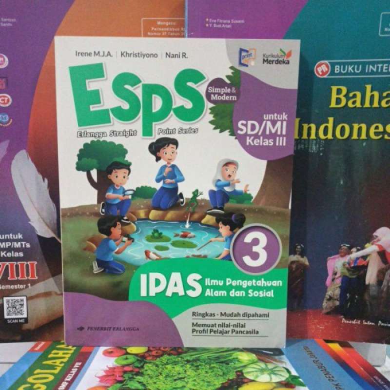 Jual Buku Esps Ipas Ilmu Pengetahuan Alam Dan Sosial Untuk Sd / Mi ...