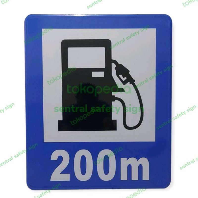 Promo Rambu Petunjuk Spbu 60x50cm Diskon 33% Di Seller Ksm Store ...