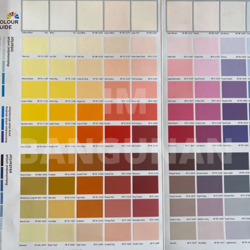 Jual Katalog Warna Nippon Paint Colour Creation Di Seller Sangninja ...