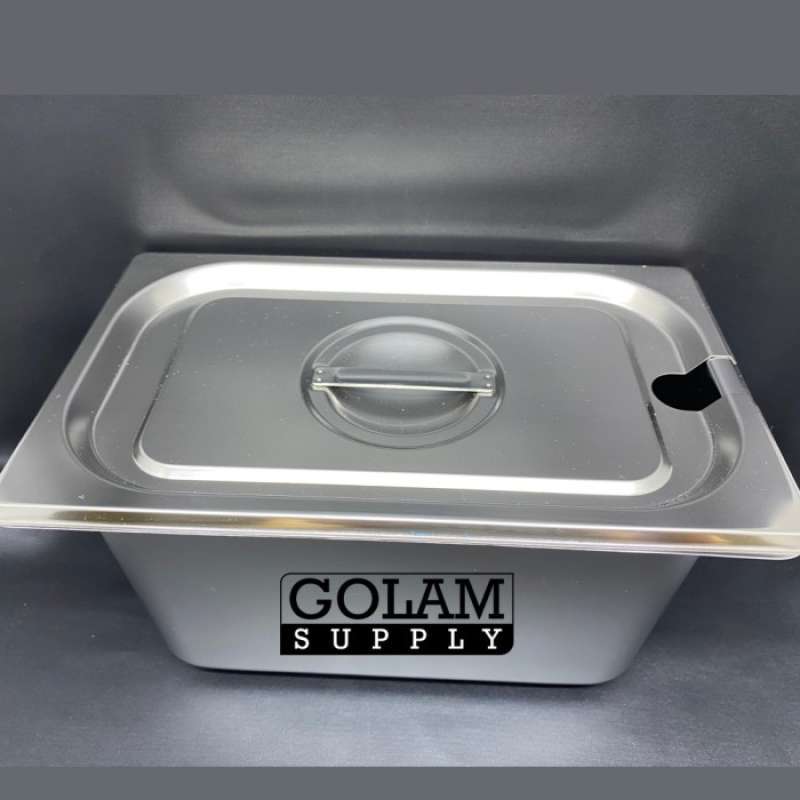 Promo Insert 1/4 10 Cm + Tutup Food Pan Hotel Resto Gastronom Chafing ...