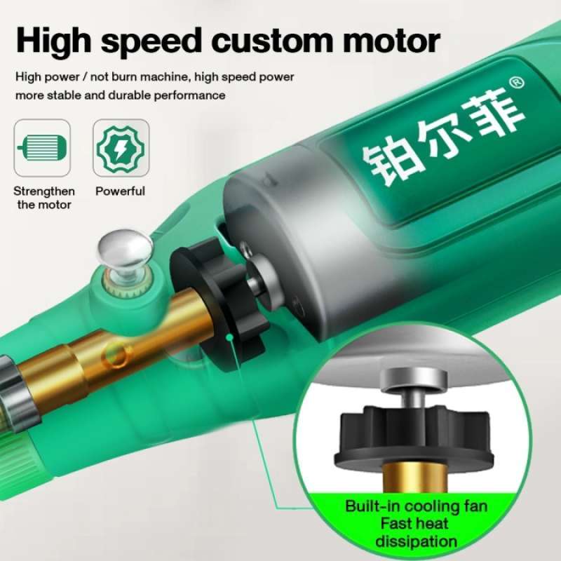 Promo Bor Mini 12v Dc Rpm Mini Drill Electric Engraver Grinder Gerinda ...