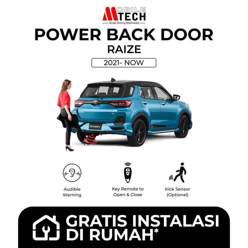 Jual Power Back Door Raize Rocky Mobiletech Pintu Otomatis Kick Sensor ...