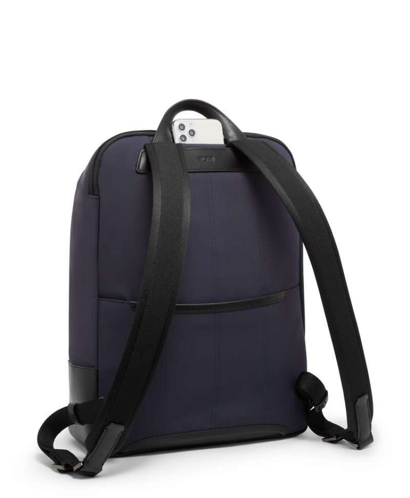 Jual Tas Ransel Harrison William Backpack - Navy Liquid Embroidery Di ...