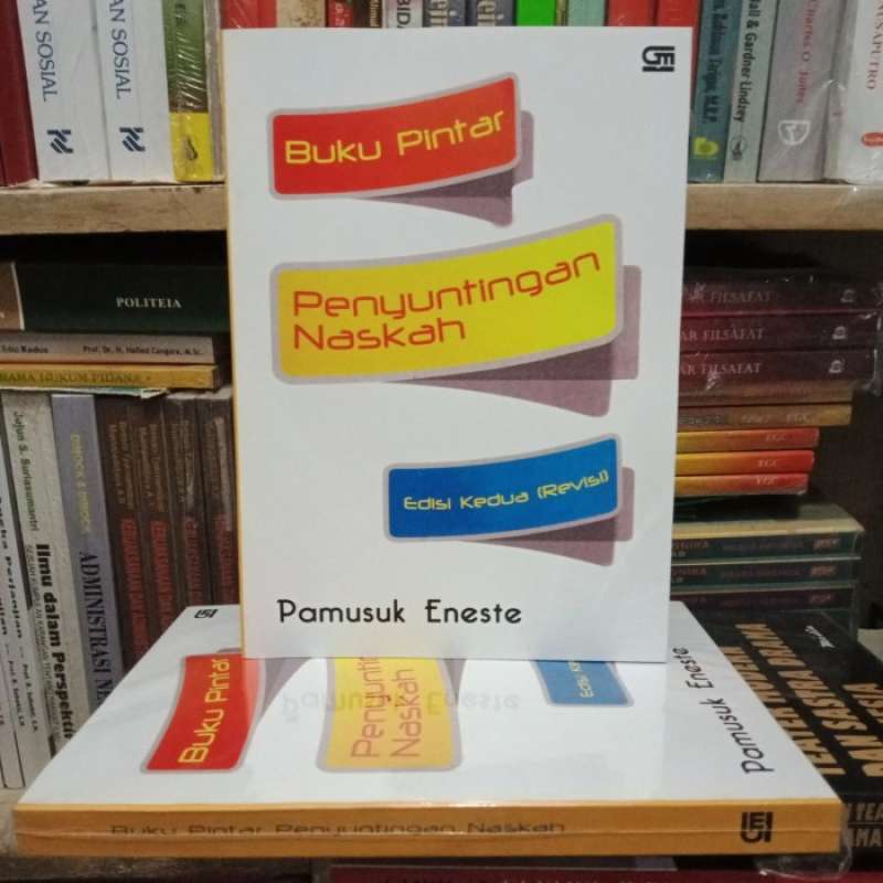 Jual Buku Pintar Penyuntingan Naskah Pamusuk Eneste Di Seller Ayato - Cengkareng Timur, Kota ...