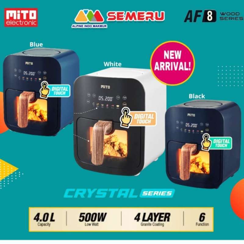 Jual Mito Digital Air Fryer Crystal Series 4 L Af-8 Di Seller Ayato - Cengkareng Timur, Kota ...