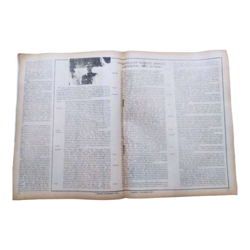 Jual Majalah Ekspres 7 November 1970 Wawancara Dengan Ibnu Sutowo Di ...