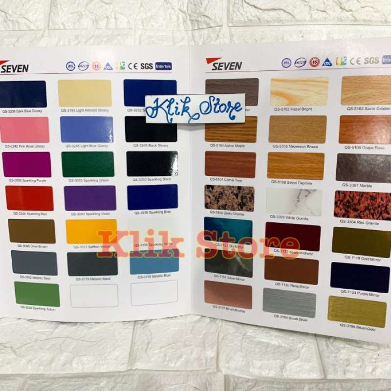Jual Katalog Warna Acp Seven Komplit Original Di Seller Shin Store ...
