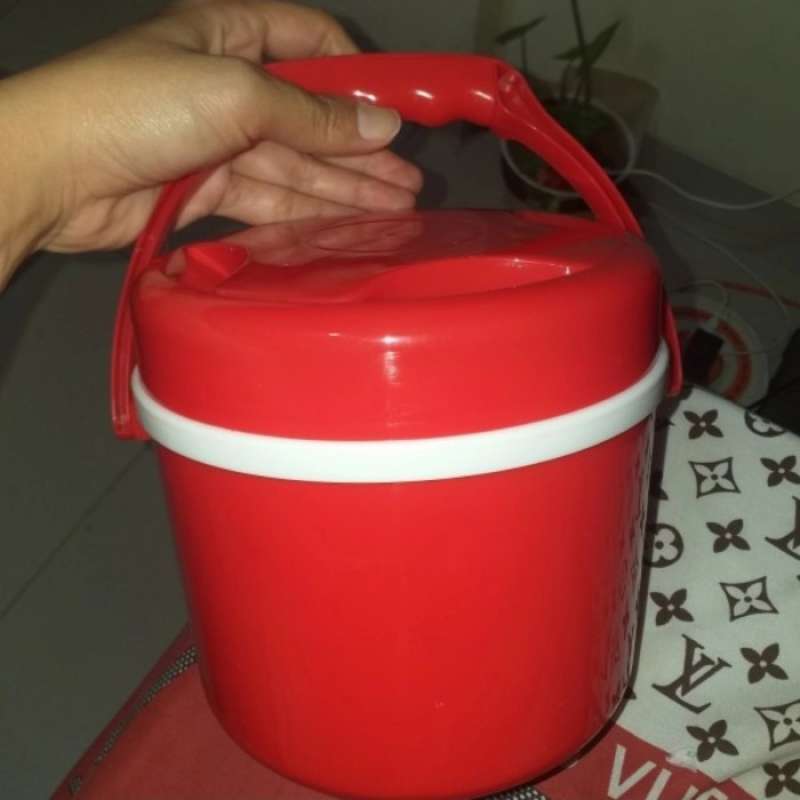 Jual Termos Air 1.5 Liter Green Leaf 1222 / Rice Bucket Mini / Termos ...