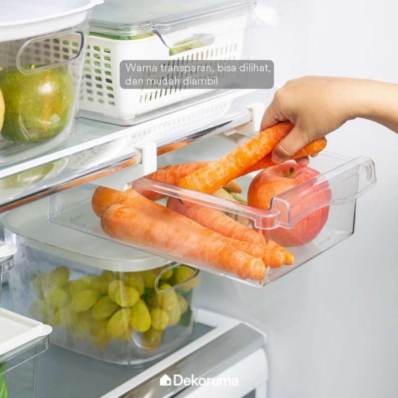 Jual Dekoruma Chiku Rak Penyimpanan Kulkas Gantung Untuk Sayur Dan Buah ...